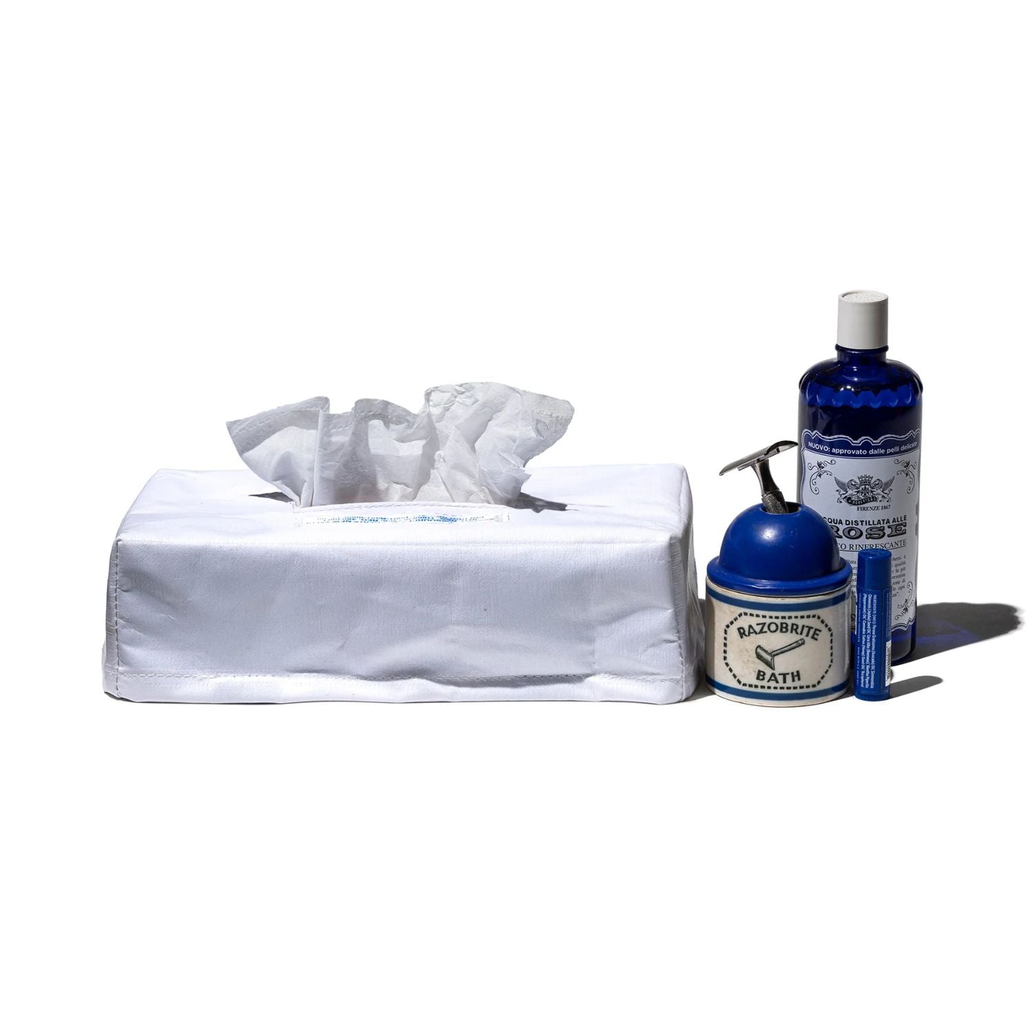 Emergency Tissue Box Cover - White – Puebco Canada